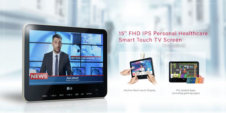 LG Hospital Grade Personal Smart Touch Screen TV Entertains, Engages ...