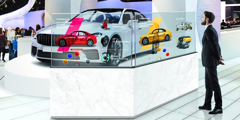 Making the Most of LG Transparent OLED Signage – LG Business Solutions